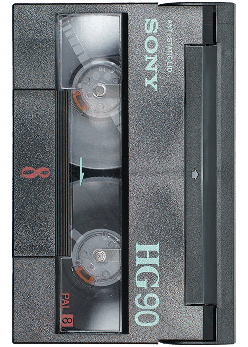 Digital 8 bånd til USB DVD og Harddisk